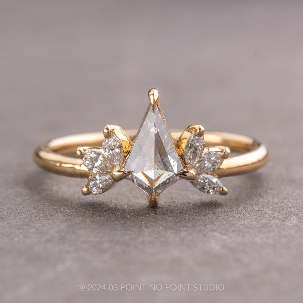 Custom Quinn Engagement Ring – Point No Point Studio