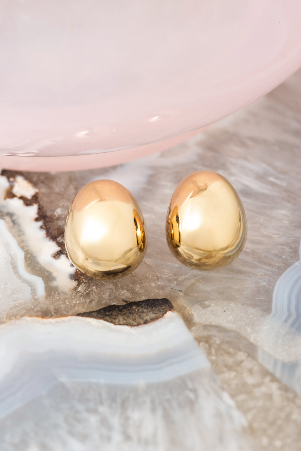 Puffed Ball Studs, Point No Point Studio