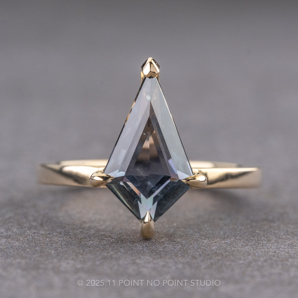 Sapphire Engagement Ring, Point No Point Studio