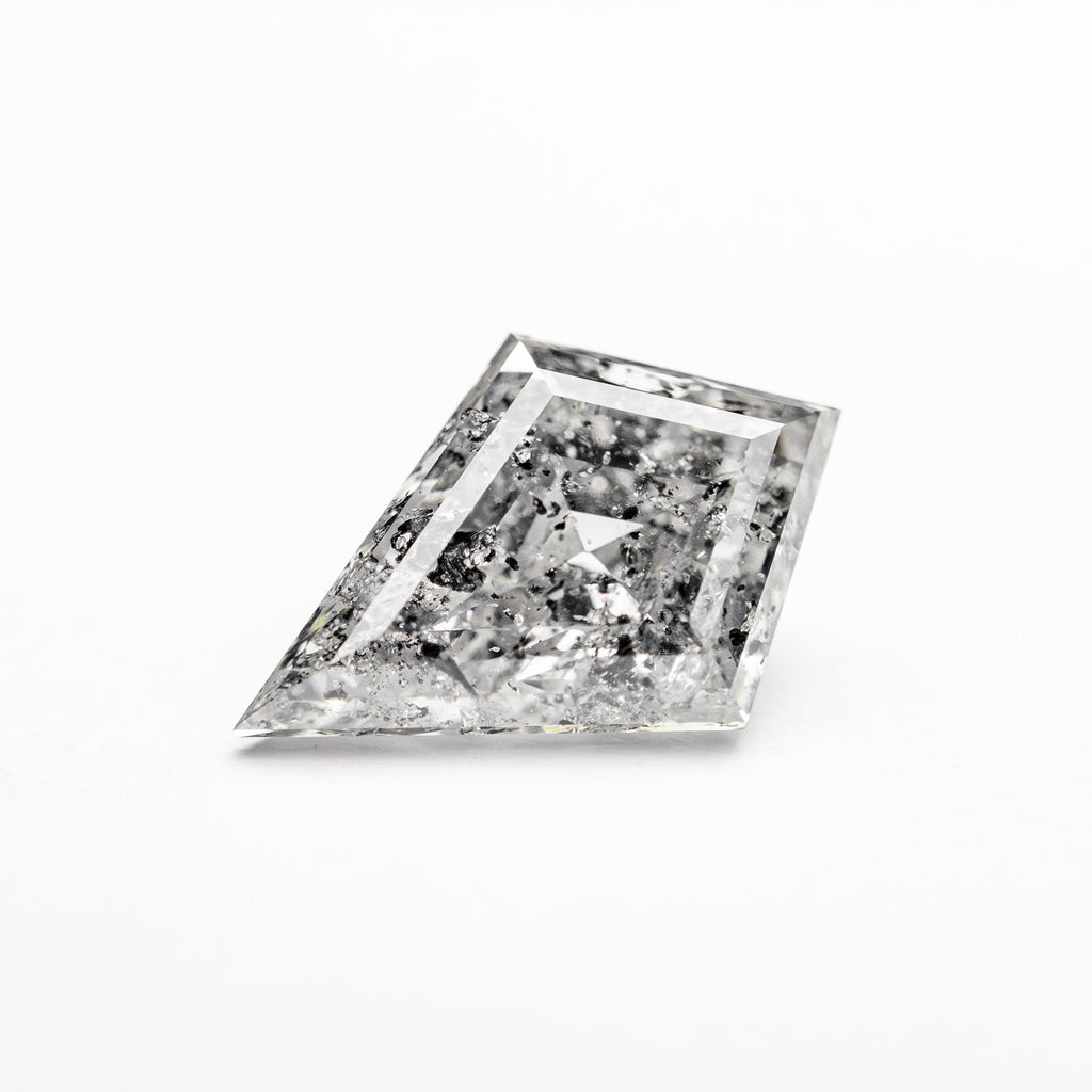 1.59 CARAT CANADIAN SALT AND PEPPER BRILLIANT CUT KITE DIAMOND – Point ...