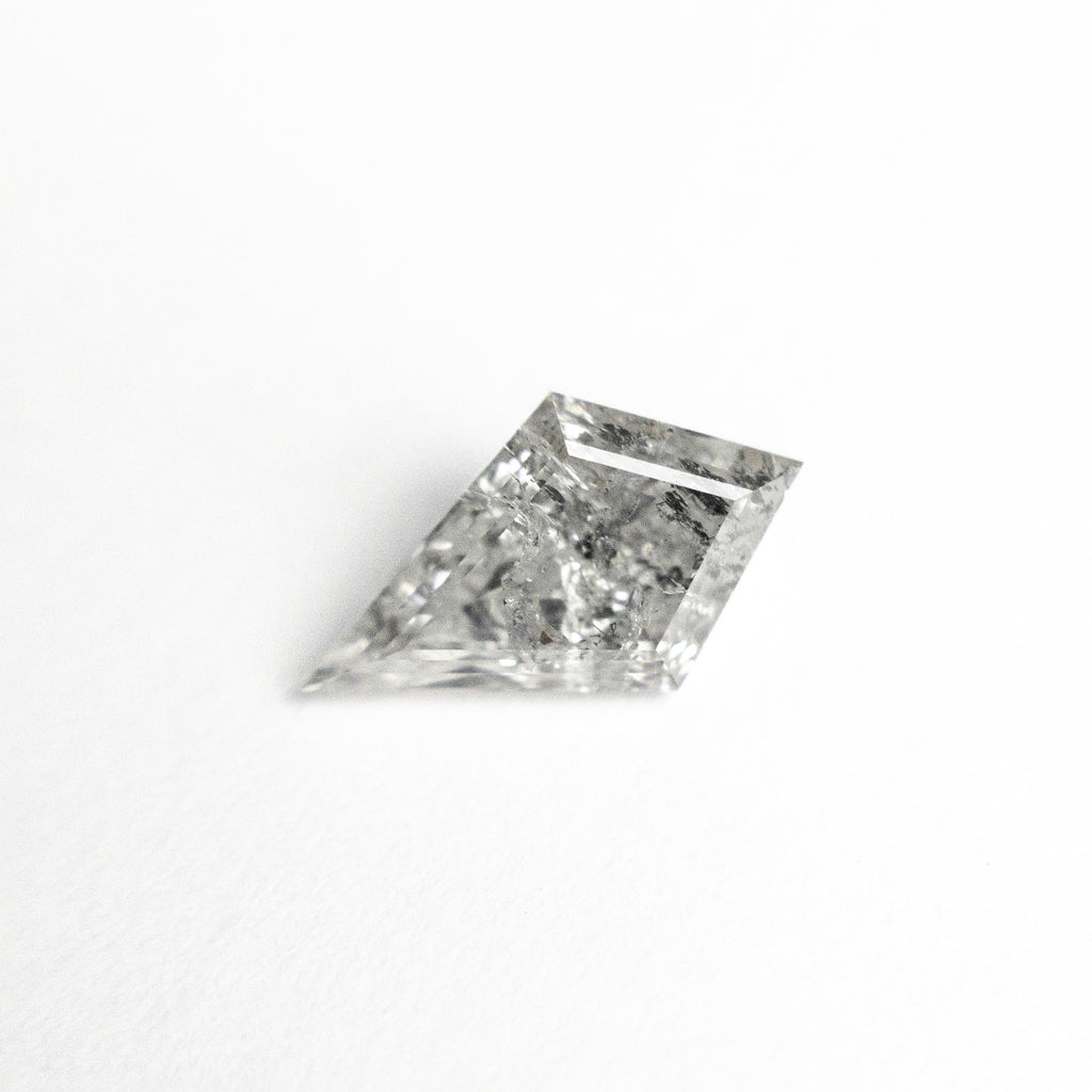 1.08 CARAT CANADIAN ICY WHITE SPECKLED STEP CUT KITE DIAMOND – Point No ...