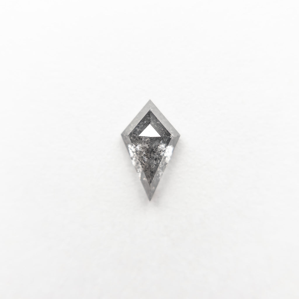 1 Carat Salt and Pepper Rose Cut Kite Diamond – Point No Point Studio
