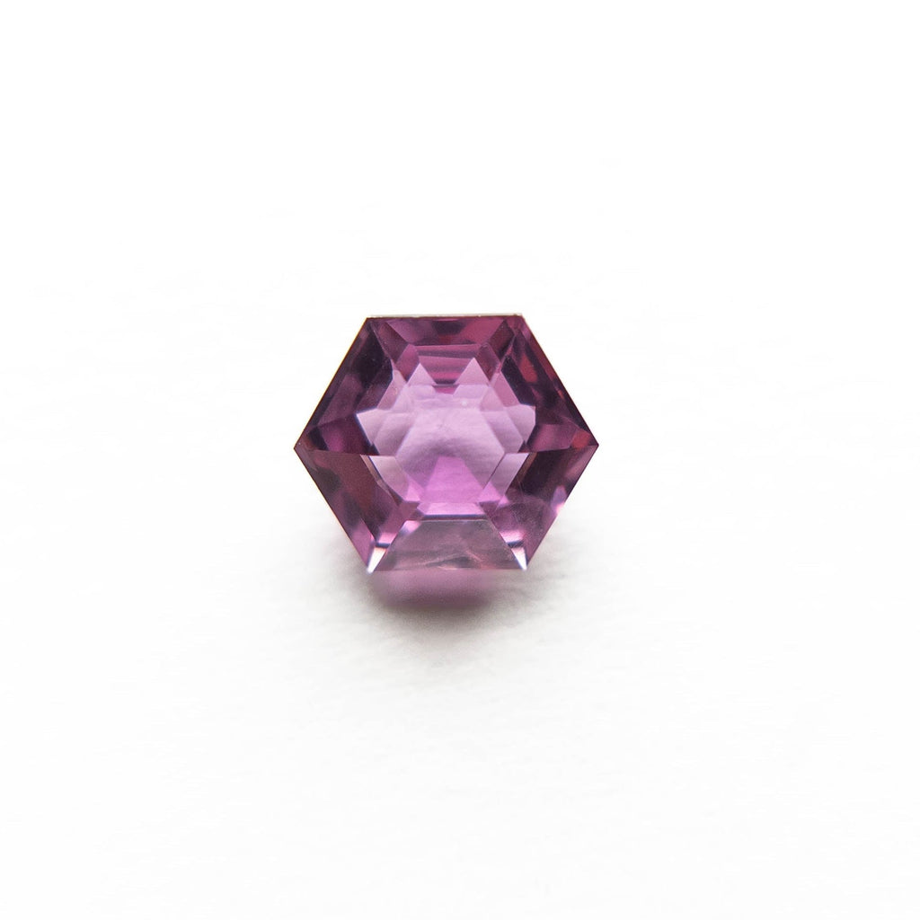 1.37 Carat Light Purple Step Cut Hexagon Ceylon Sapphire – Point No ...