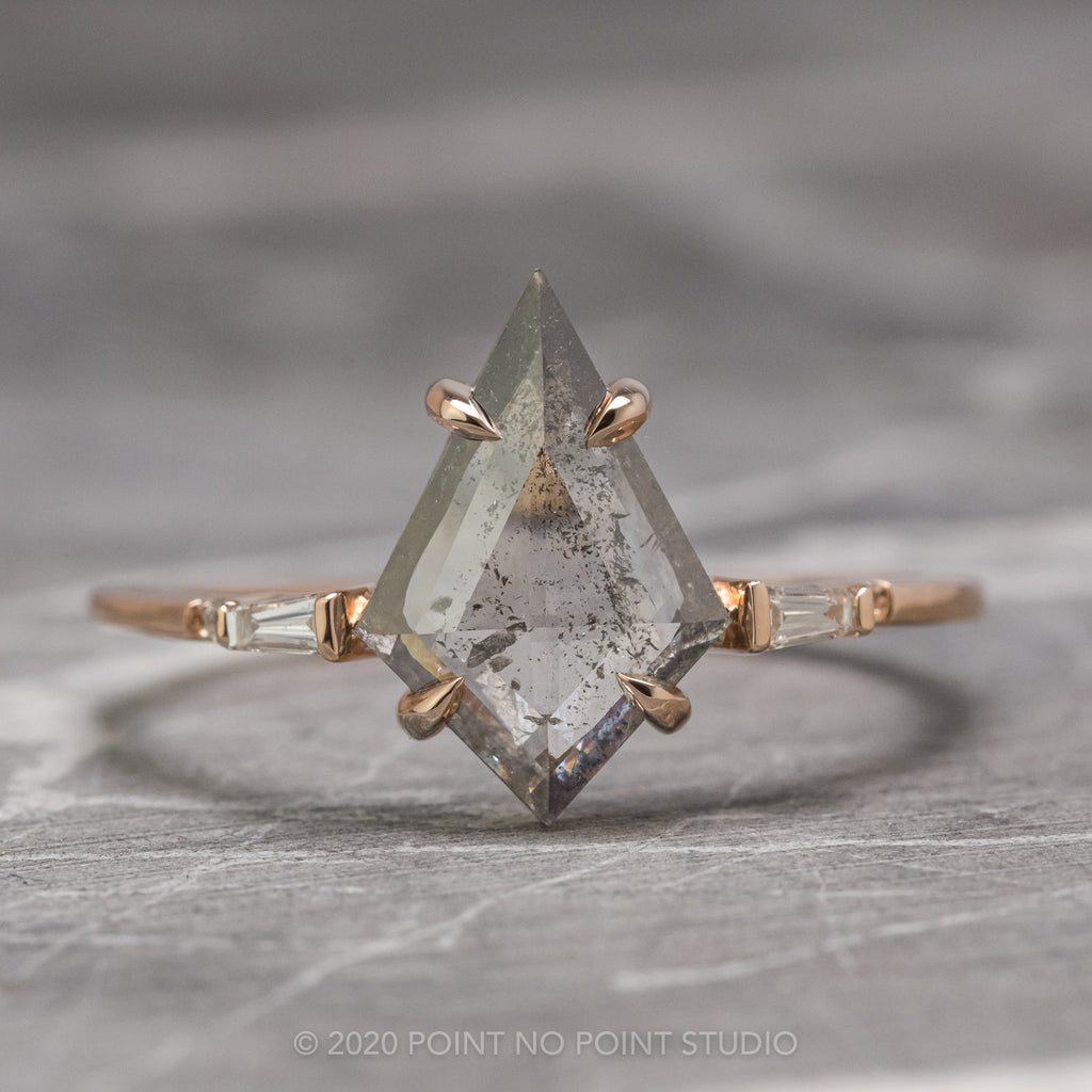 Custom Betty engagement ring – Point No Point Studio