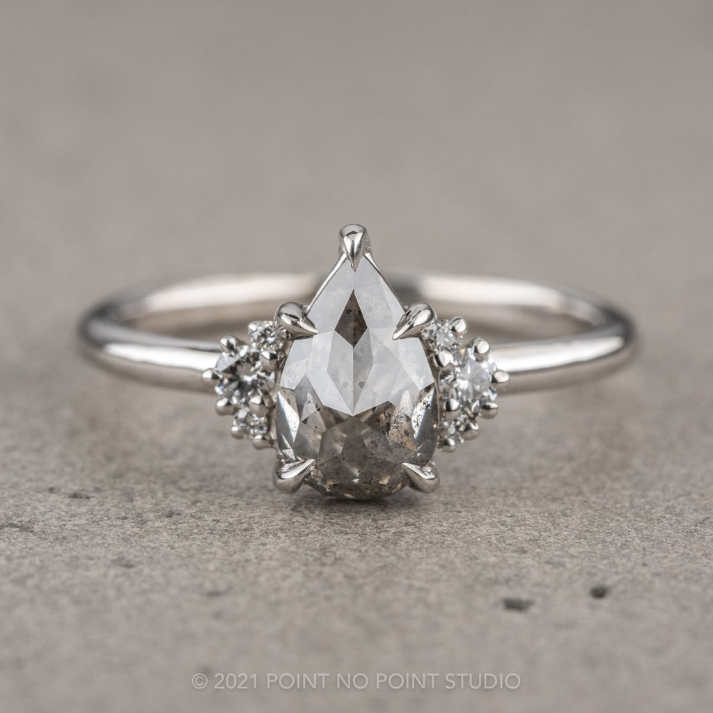 Custom Charlotte Engagement Ring – Point No Point Studio